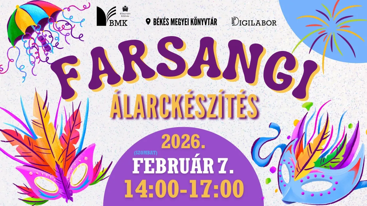 Farsangi álarckészítés